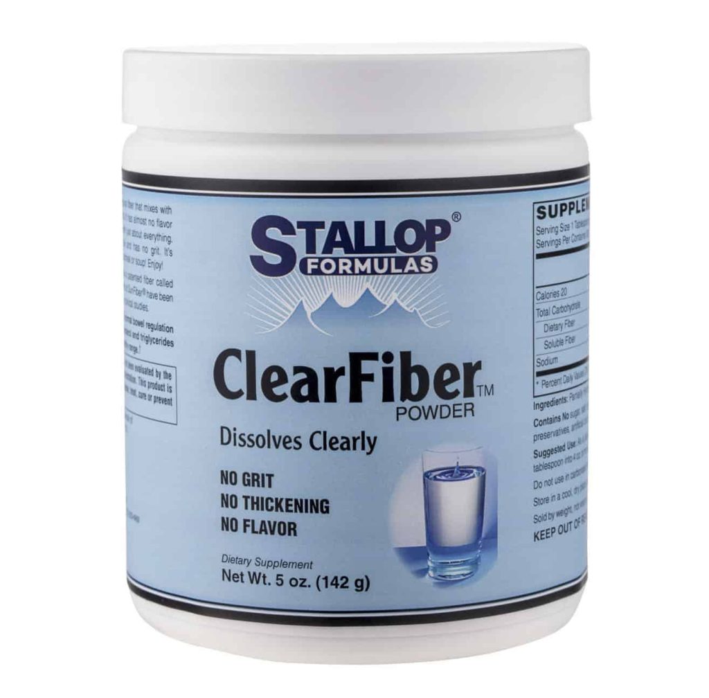 Clear Fiber™ Powder: Bowel Regulation & Digestive Support † | Stallop ...