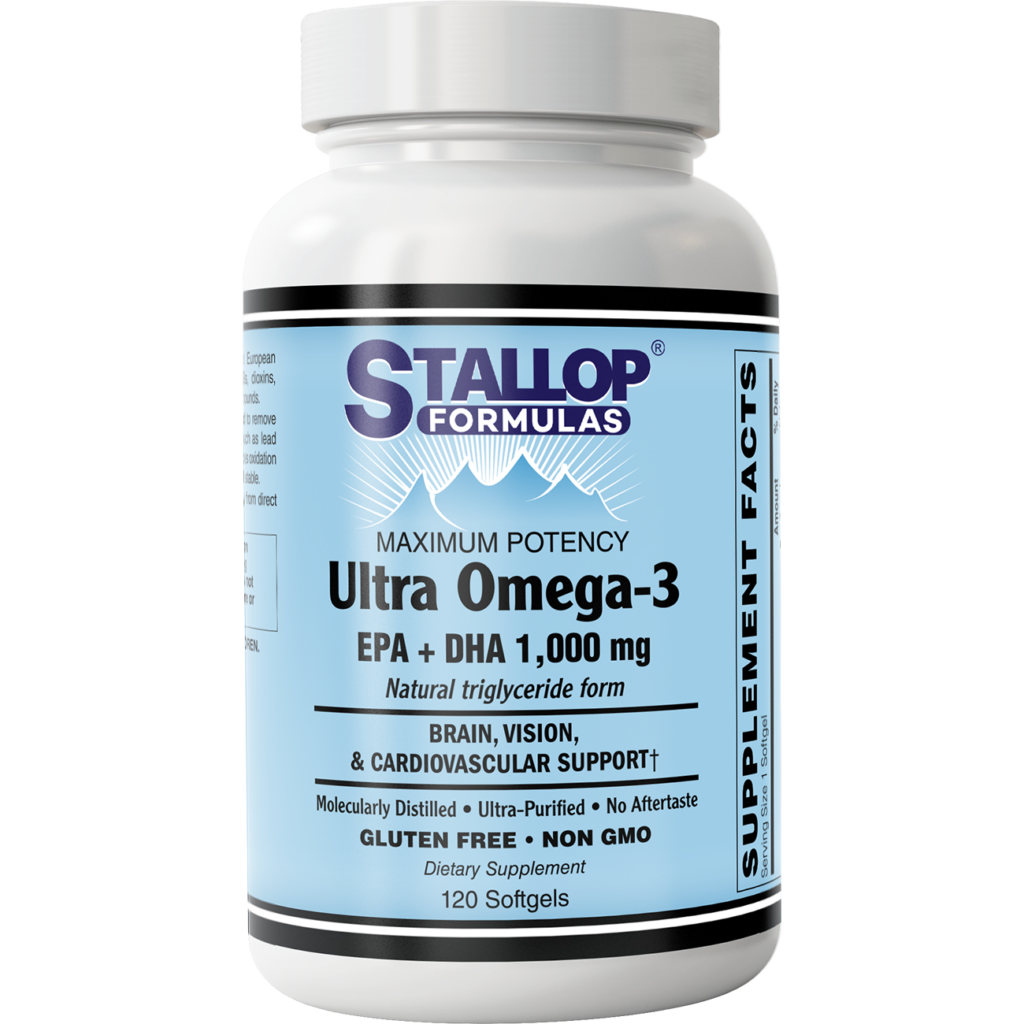 Ultra Omega-3 Fish Oil Soft gels | Stallop Formulas®