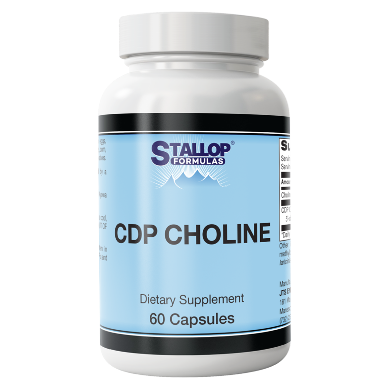 CDP Choline 250mg - Capsules for Brain Health † | Stallop Formulas®